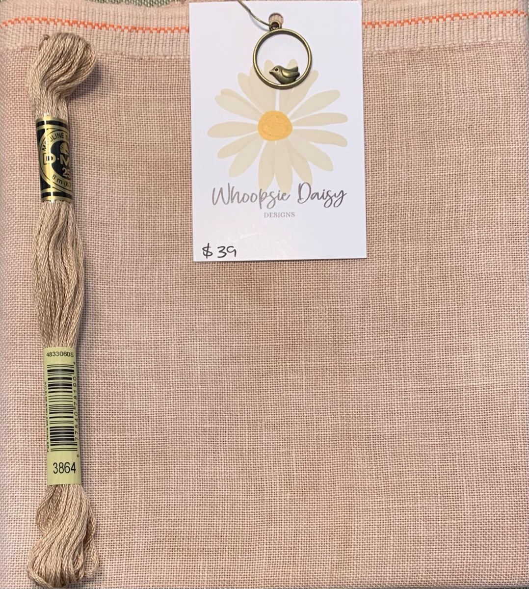 32ct Linen - Biscuit Beige – Daisy Chain Stitchery