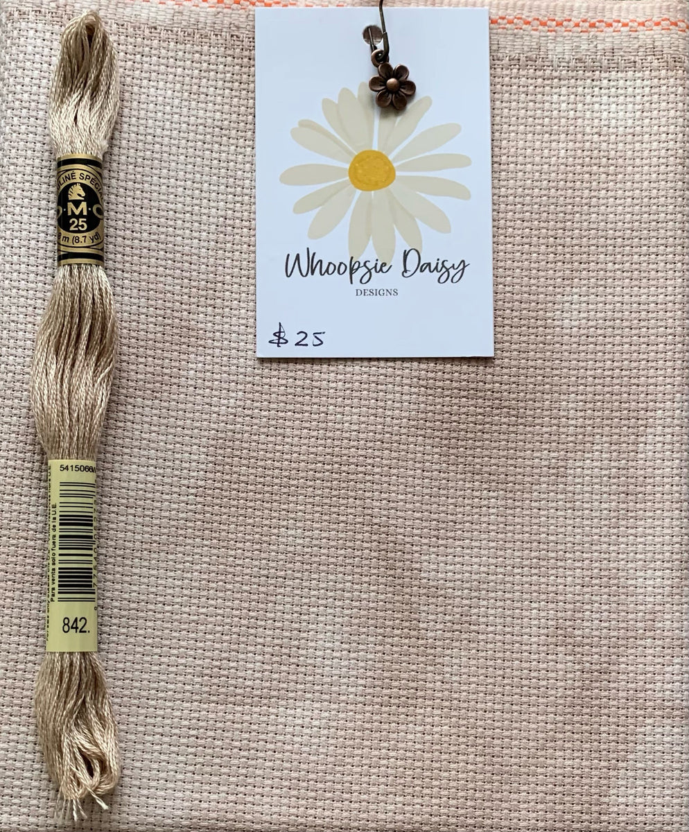14ct Aida - Old Gold – Daisy Chain Stitchery