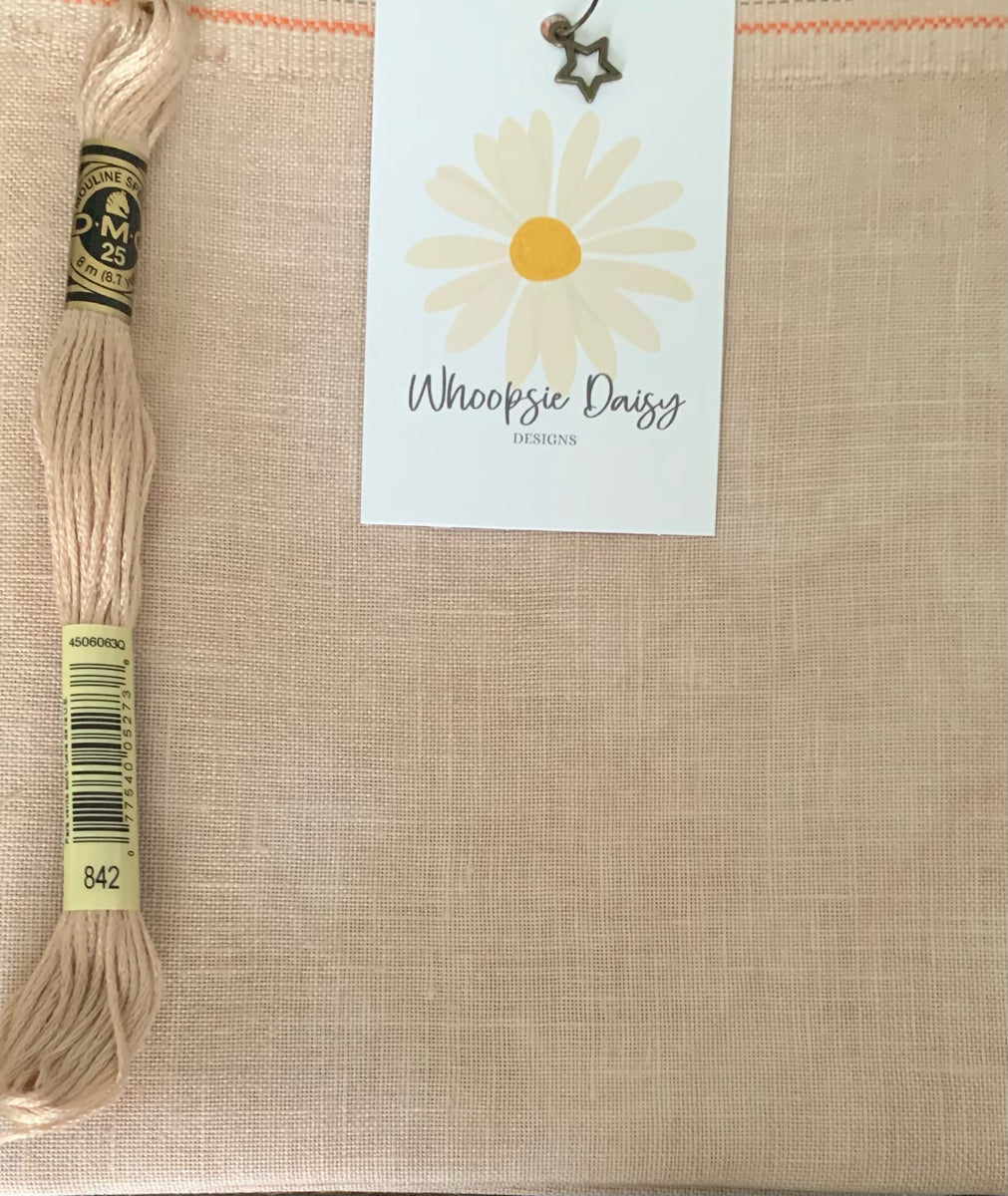 46ct Linen - Old Gold – Daisy Chain Stitchery
