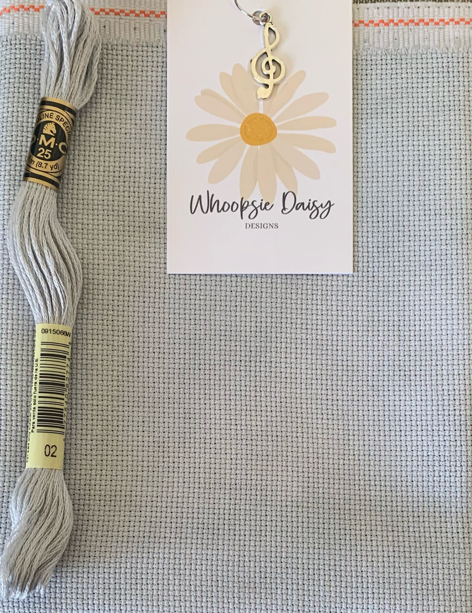 18ct Aida - Smoke – Daisy Chain Stitchery