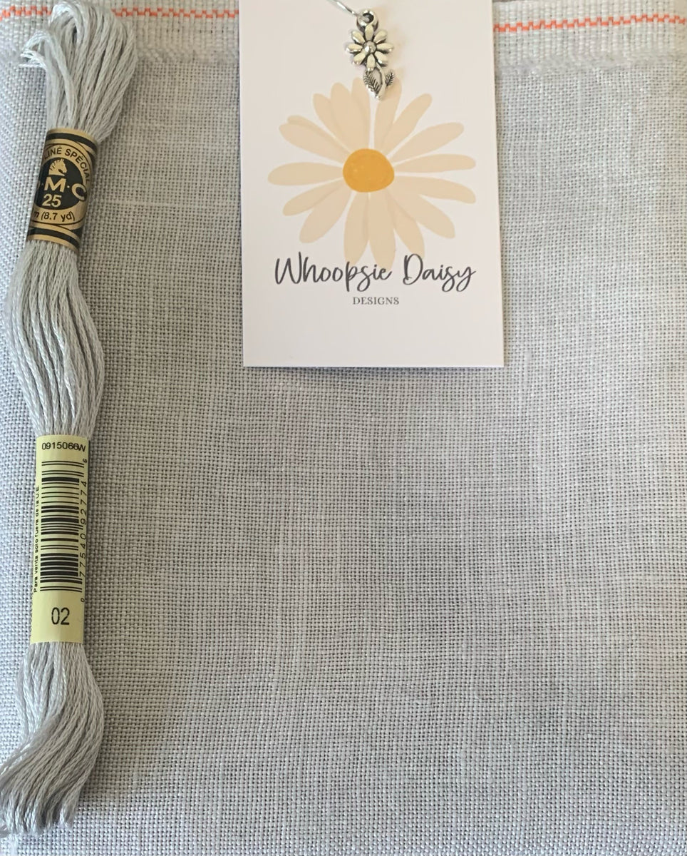40ct Linen - Smoke – Daisy Chain Stitchery
