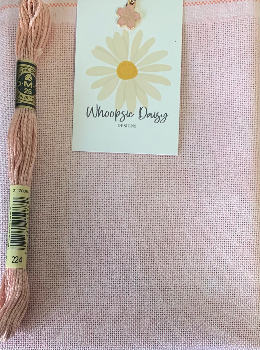 28ct Evenweave - Antique Rose – Daisy Chain Stitchery