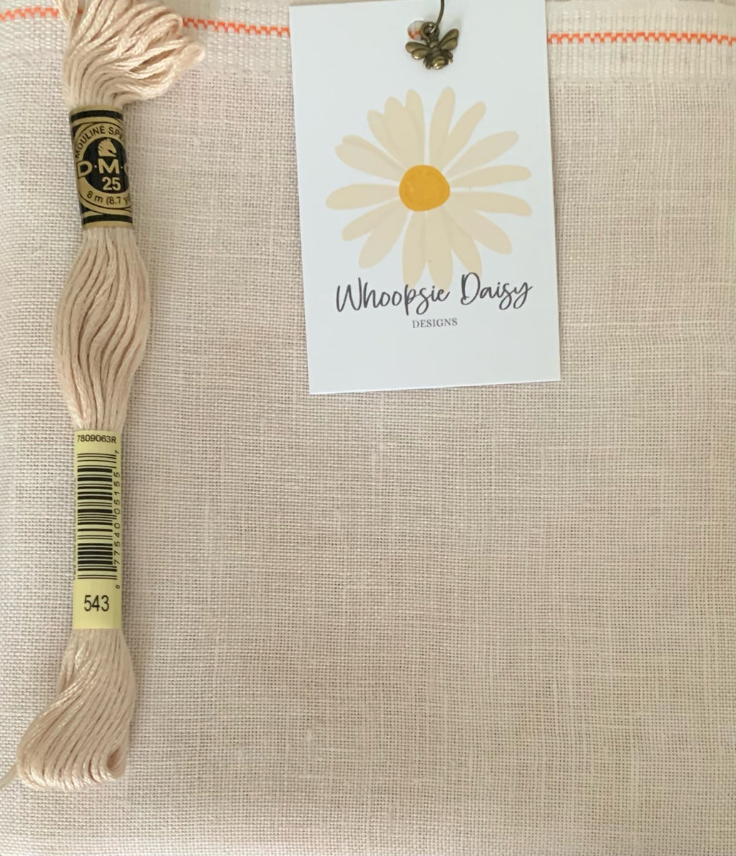 40ct Linen - Old Paper – Daisy Chain Stitchery